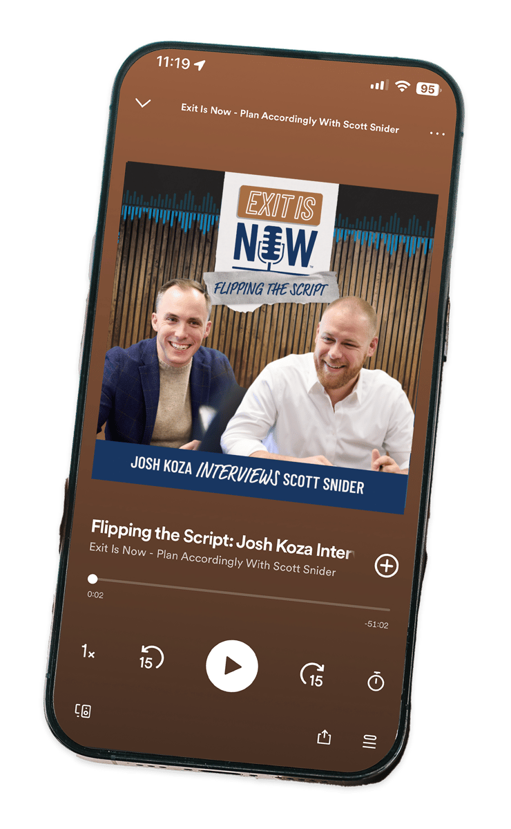 Exit Is Now: Plan Accordingly Podcast | Exit Planning Institute