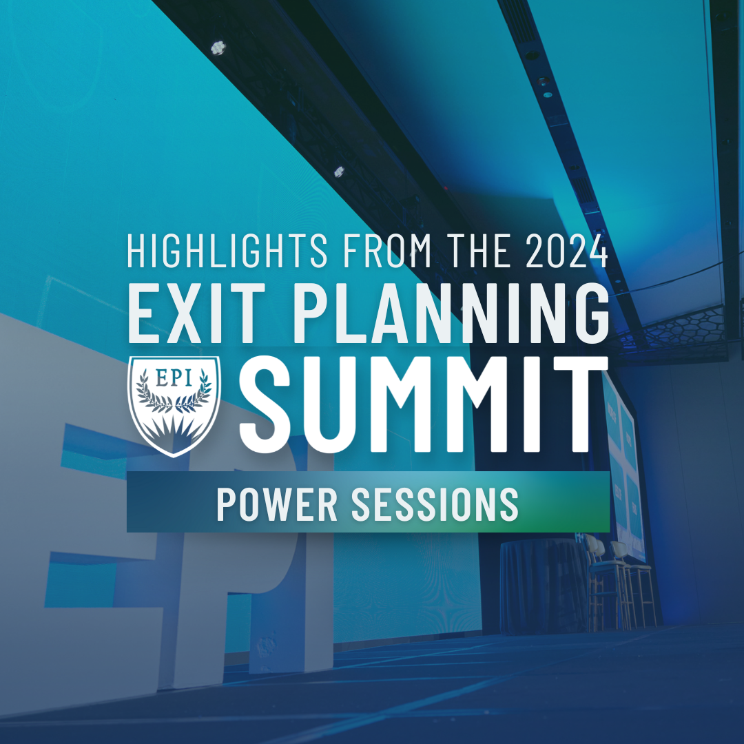 Thank You - Registration Confirmation - Exit Planning Institute